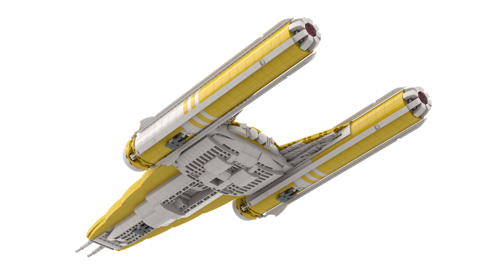 LEGO MOC Y wing Starfighter (yellow - gold leader variant) by ...