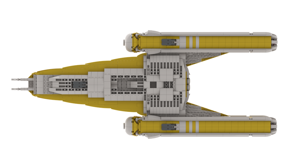 LEGO MOC Y wing Starfighter (yellow - gold leader variant) by ...