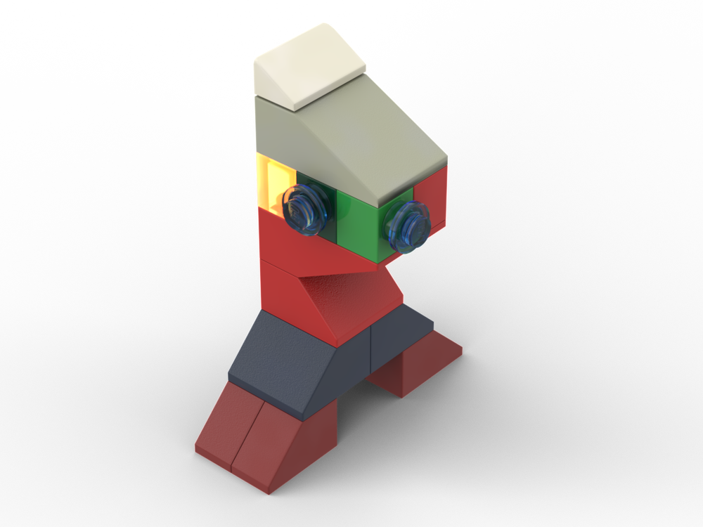 LEGO MOC Robo the Robot by 10greg | Rebrickable - Build with LEGO