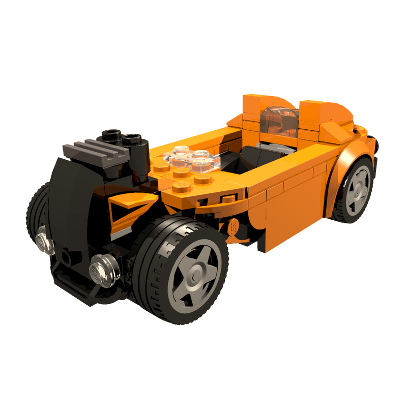 LEGO MOC 75880 Hot Rod by Berth | Rebrickable - Build with LEGO
