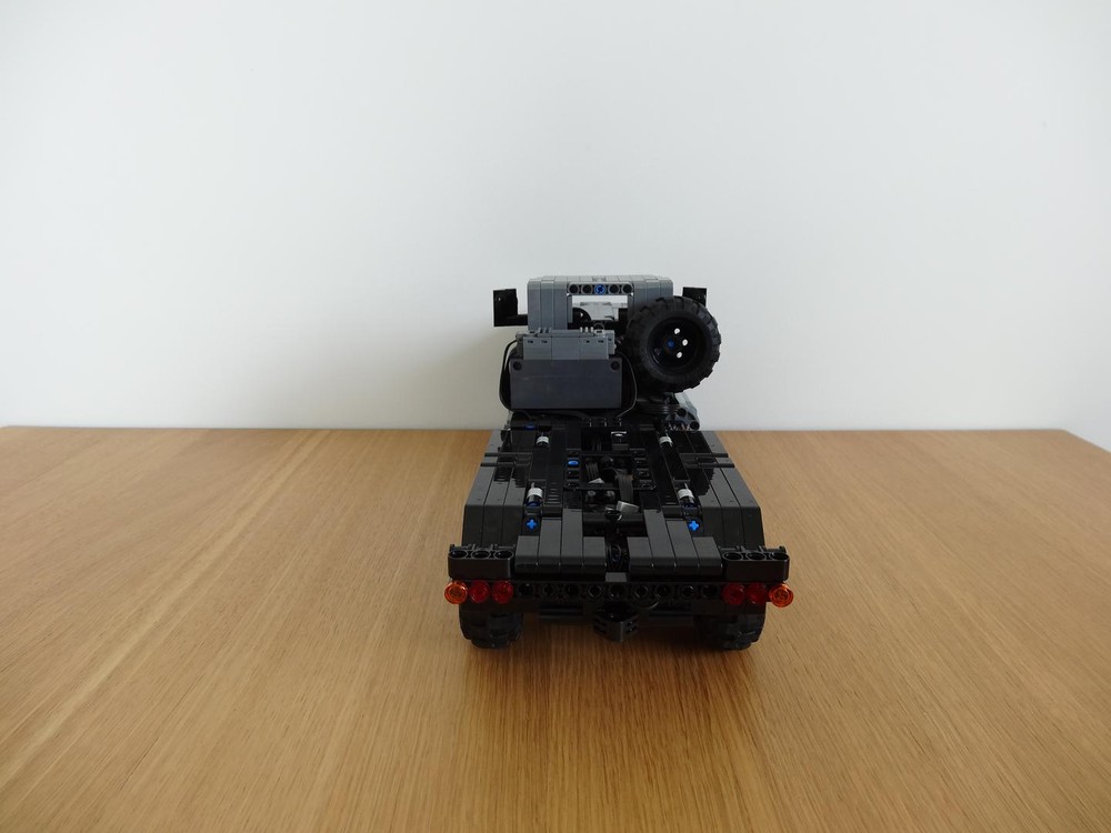 LEGO MOC Truck KrAZ 255 6x6 RC by keymaker | Rebrickable - Build with LEGO