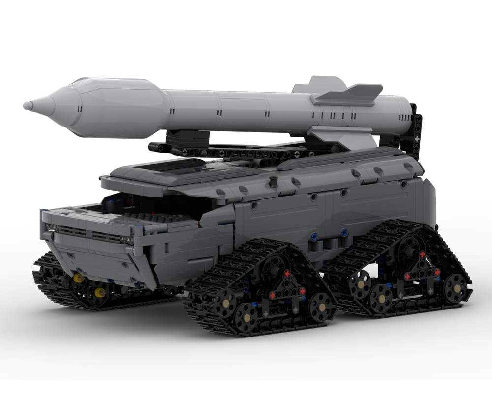 LEGO MOC Mobile Missile Platform by Theoderic | Rebrickable - Build ...