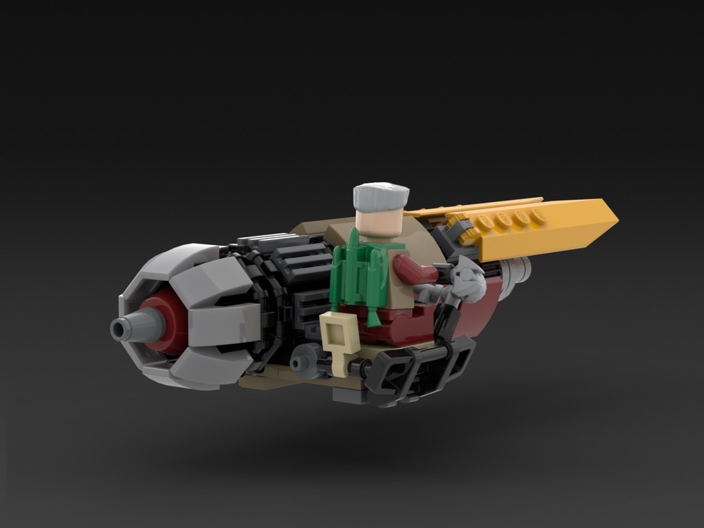 LEGO MOC The Marshall's Swoop Bike (from "The Mandalorian") - Version 3 ...