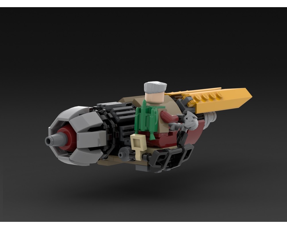 LEGO MOC The Marshall's Swoop Bike (from "The Mandalorian") - Version 3 ...