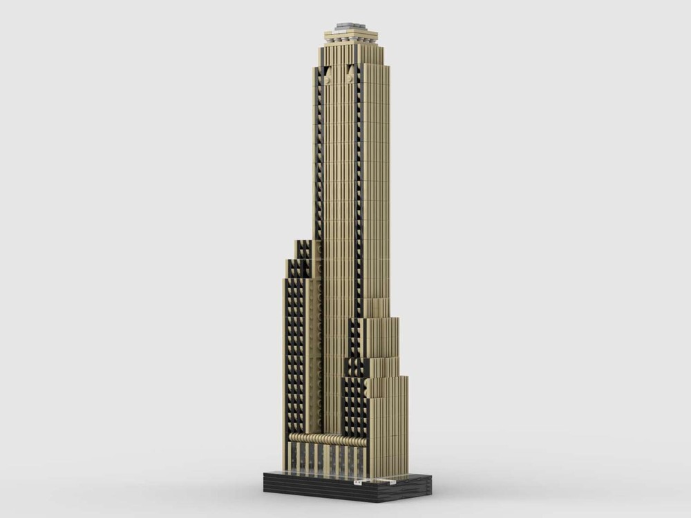 LEGO MOC 500 Fifth Avenue at 1/650th Scale by FunnyTacoBunny ...