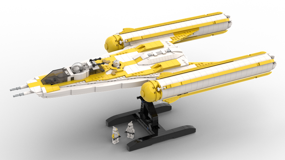 LEGO MOC Y wing Starfighter (standard yellow) by RendiliBricks ...