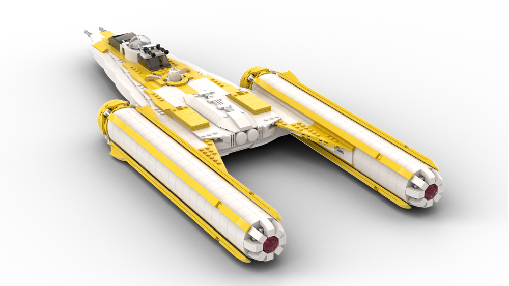 LEGO MOC Y wing Starfighter (standard yellow) by RendiliBricks ...