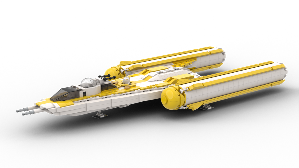 LEGO MOC Y wing Starfighter (standard yellow) by RendiliBricks ...