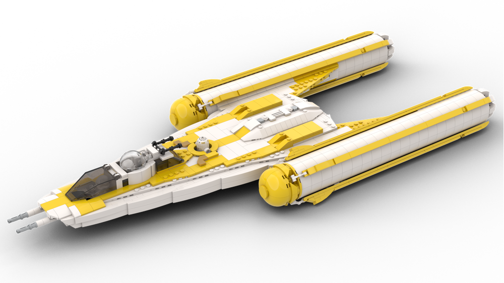 LEGO MOC Y wing Starfighter (standard yellow) by RendiliBricks ...