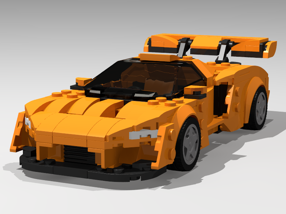 Lego Moc Moc Mclaren Senna Lm By Deconsnowman Rebrickable Build