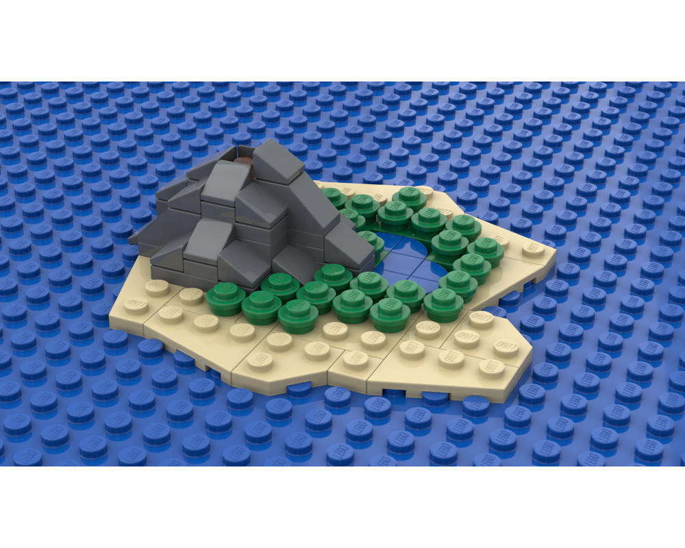 LEGO MOC Island by 2in1 | Rebrickable - Build with LEGO