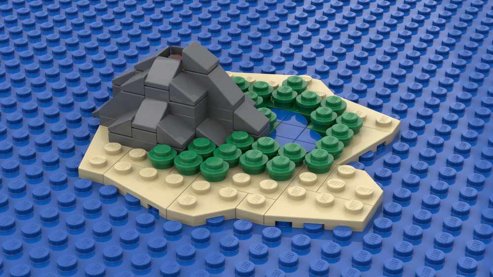 LEGO MOC Island by 2in1 | Rebrickable - Build with LEGO