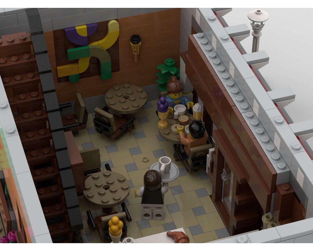 LEGO MOC Cake Shop by Martinzi | Rebrickable - Build with LEGO