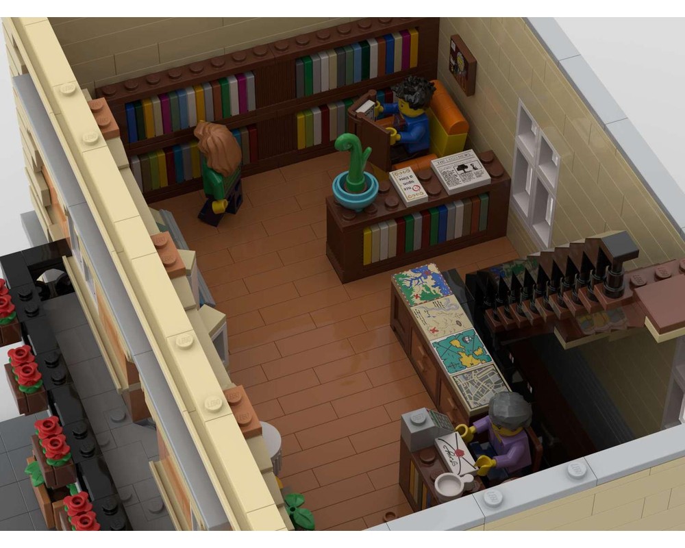 LEGO MOC Cake Shop by Martinzi | Rebrickable - Build with LEGO