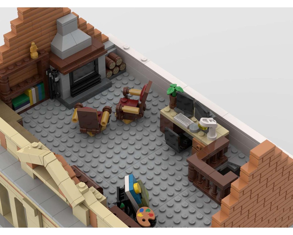 LEGO MOC Cake Shop by Martinzi | Rebrickable - Build with LEGO