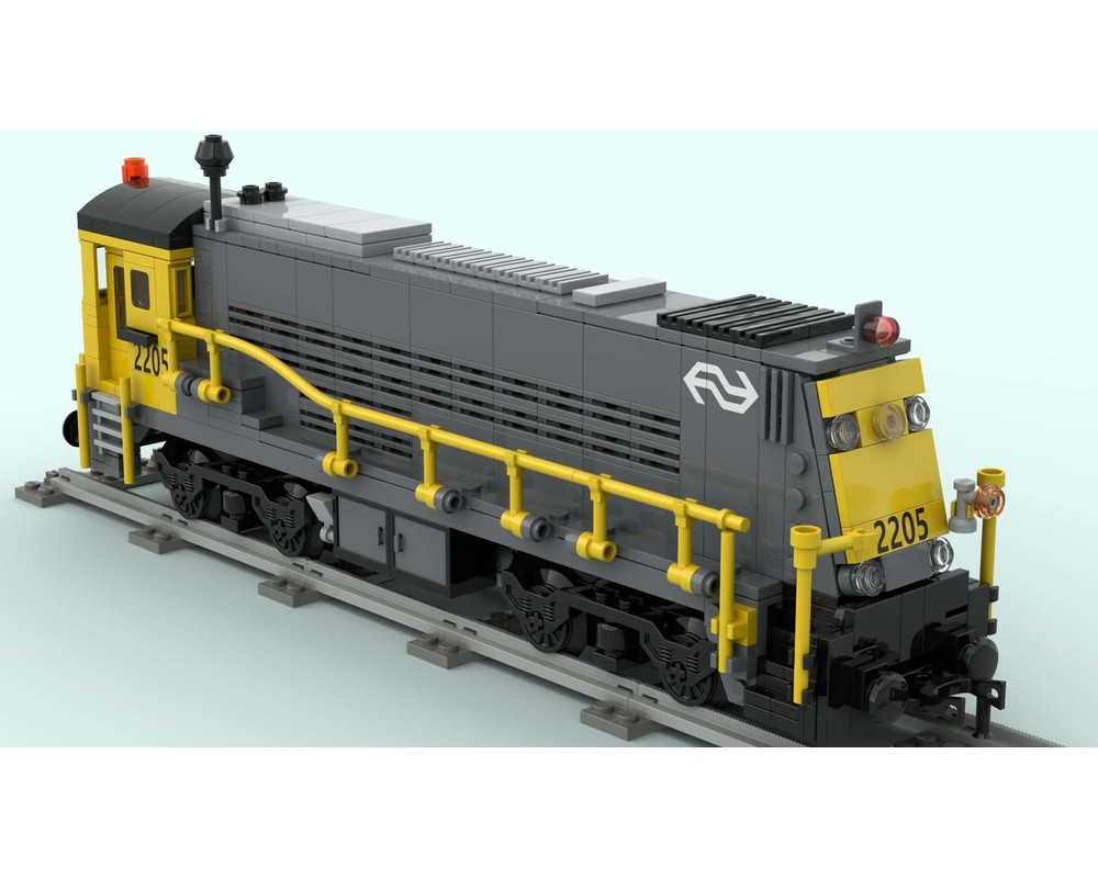LEGO MOC Dutch 2200 Locomotive NS Cargo Loc by rcrvankempen ...