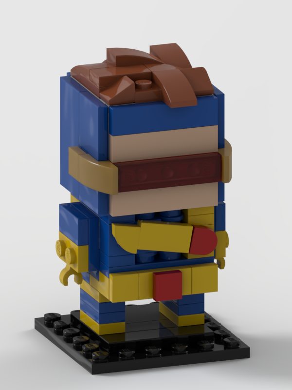 LEGO MOC Cyclops X-Men BrickHeadz by NinjaChips20 | Rebrickable - Build ...
