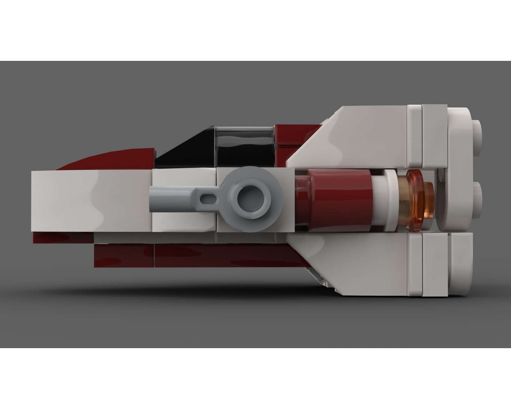 LEGO MOC Mini A-Wing Starfighter by Engineering15 | Rebrickable - Build ...