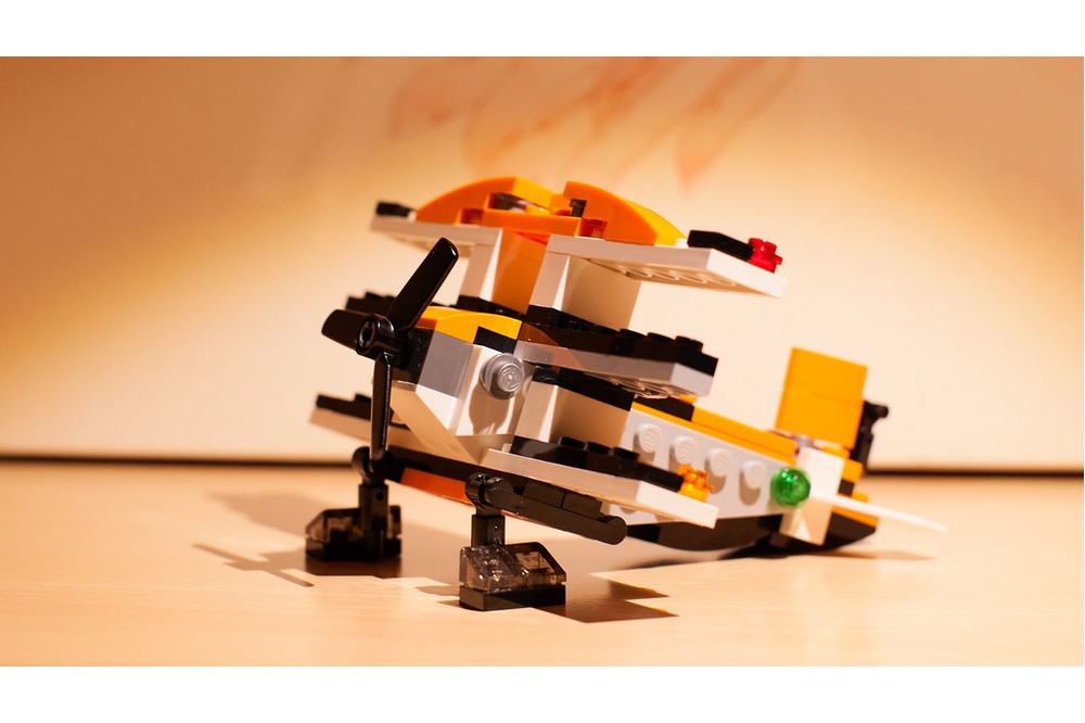 LEGO MOC Triplane by timeremembered | Rebrickable - Build with LEGO