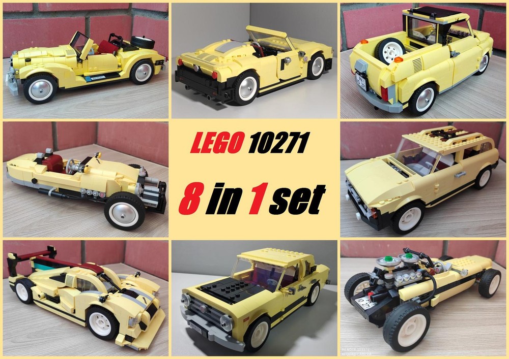 LEGO MOC 10271 8 in 1 set by Kirvet | Rebrickable - Build with LEGO