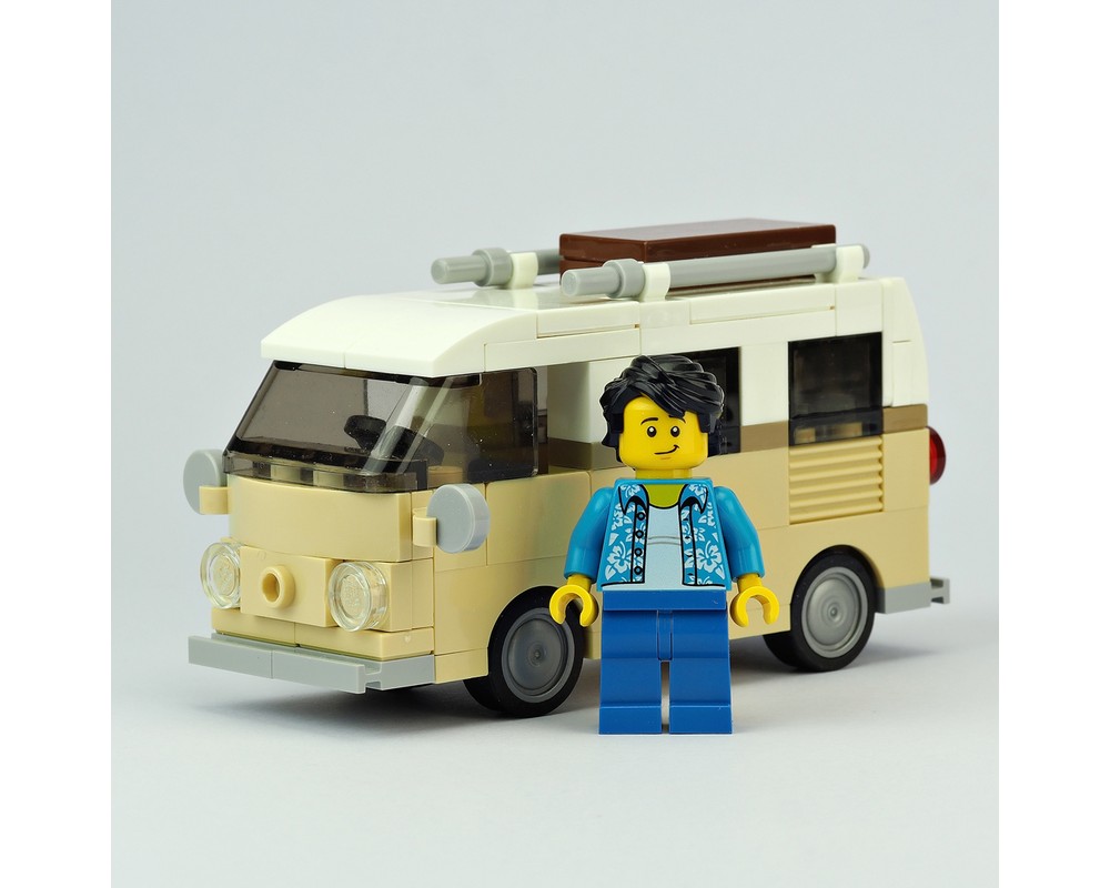 LEGO MOC Vintage Van by De_Marco | Rebrickable - Build with LEGO