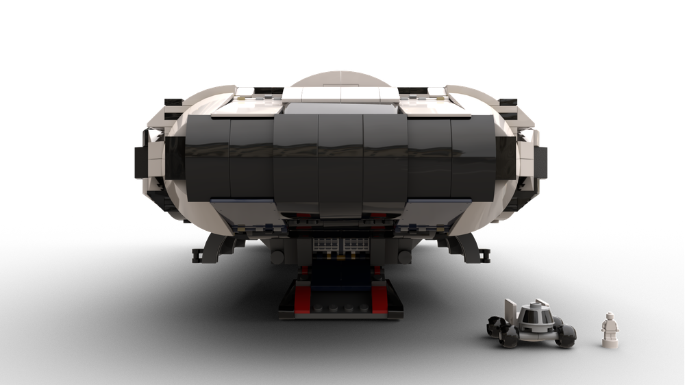 LEGO MOC Heavy Lift Ship by aberrant85 | Rebrickable - Build with LEGO