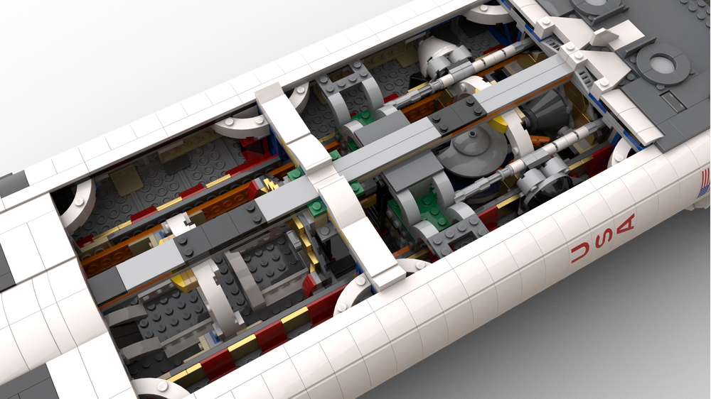 LEGO MOC Heavy Lift Ship by aberrant85 | Rebrickable - Build with LEGO