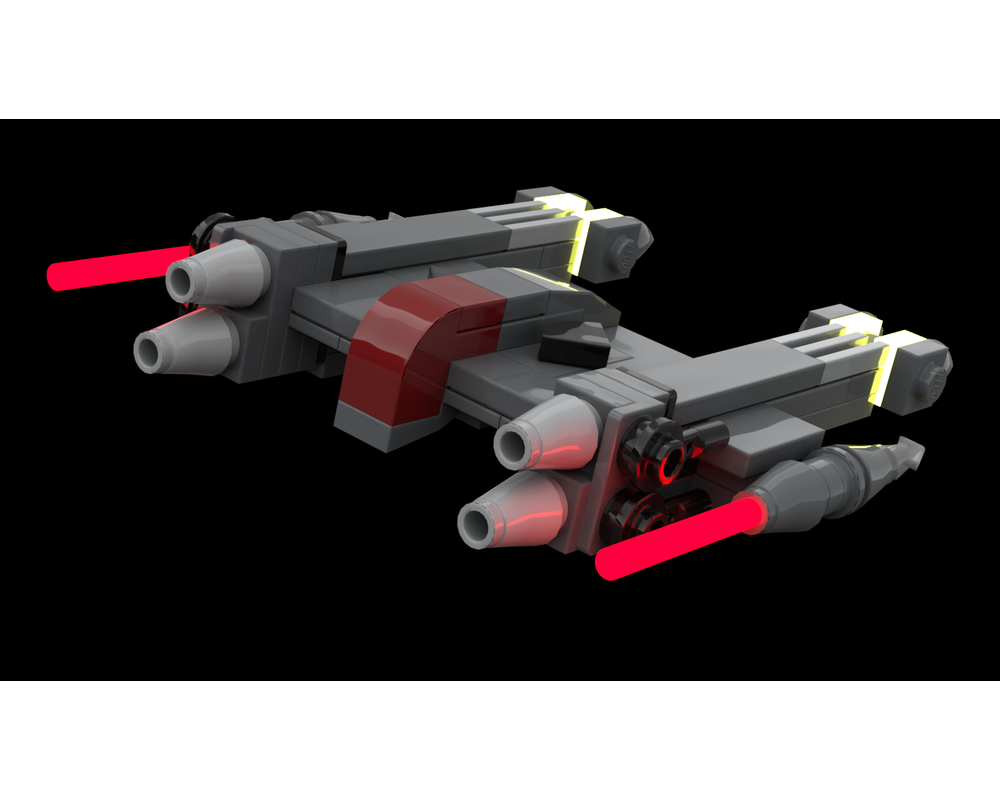 LEGO MOC Rogue Class Magnaguard Starfighter - Mini - 1:144 Scale by ...