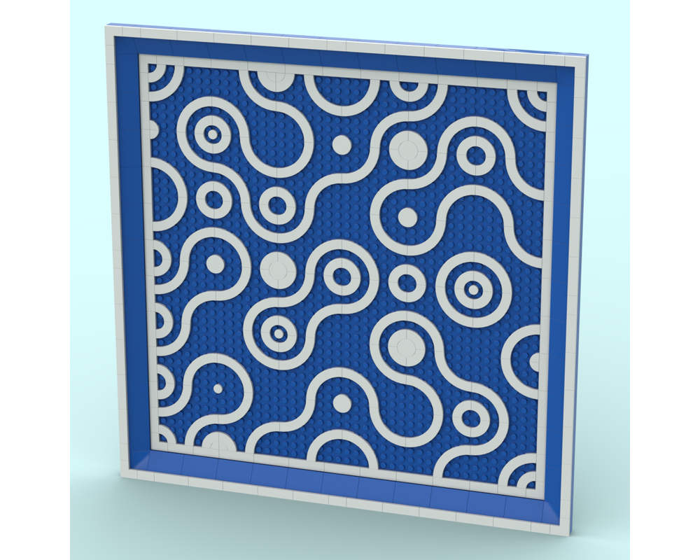 LEGO MOC Framed Curves by LegoAtVrieswol | Rebrickable - Build with LEGO