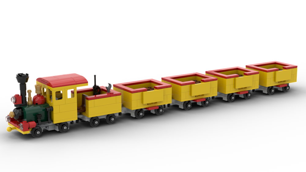 LEGO MOC-56018 Mine Train thru Nature's Wonderland by scumpy ...