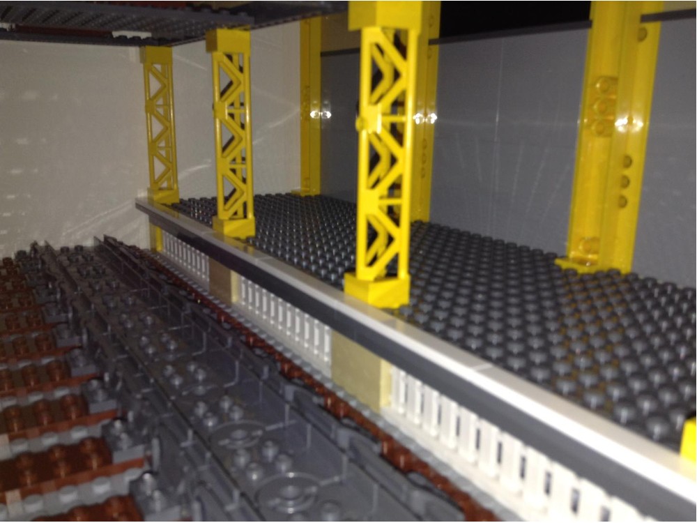 LEGO MOC Section of Underground Subway Station by dagupa | Rebrickable ...