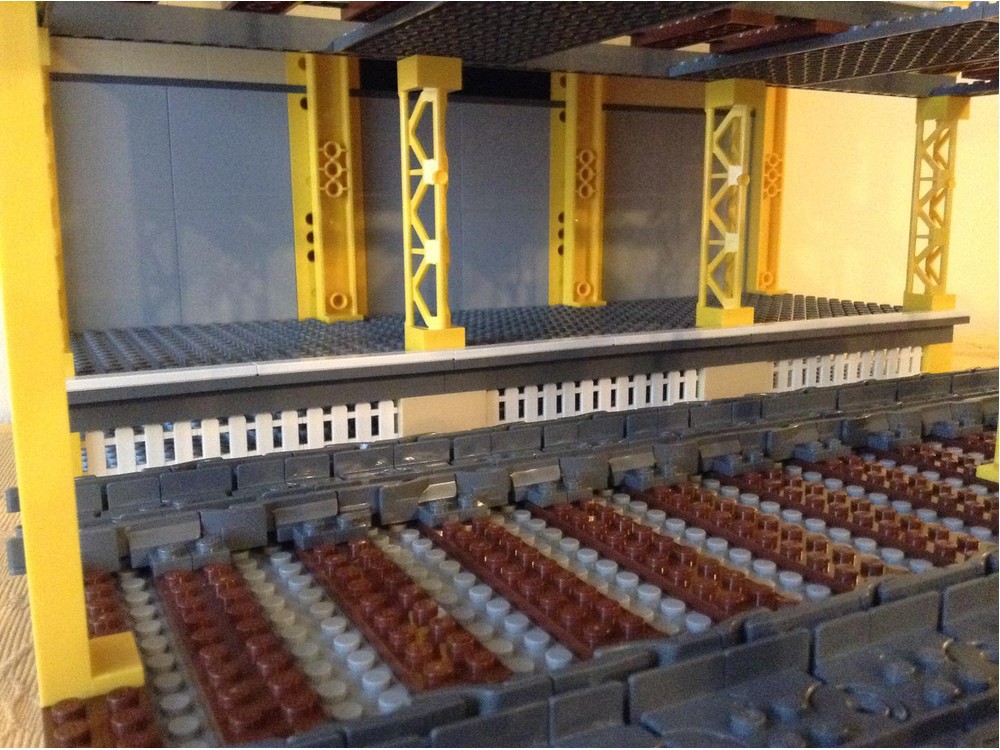 LEGO MOC Section of Underground Subway Station by dagupa | Rebrickable ...