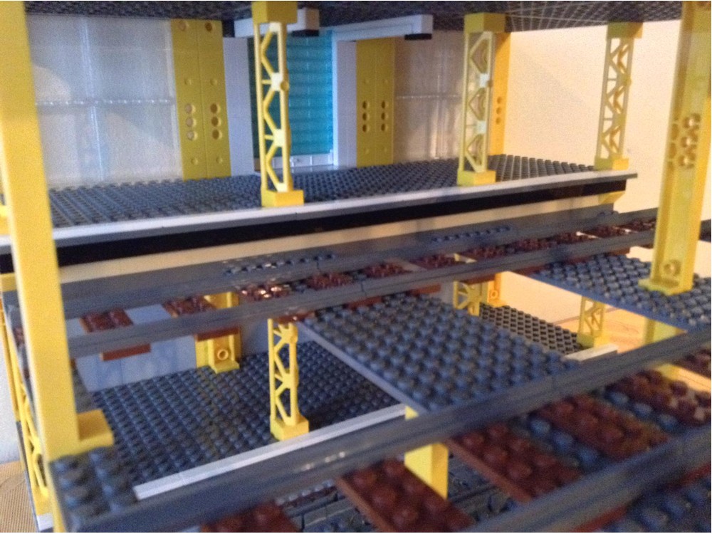 LEGO MOC Section of Underground Subway Station by dagupa | Rebrickable ...