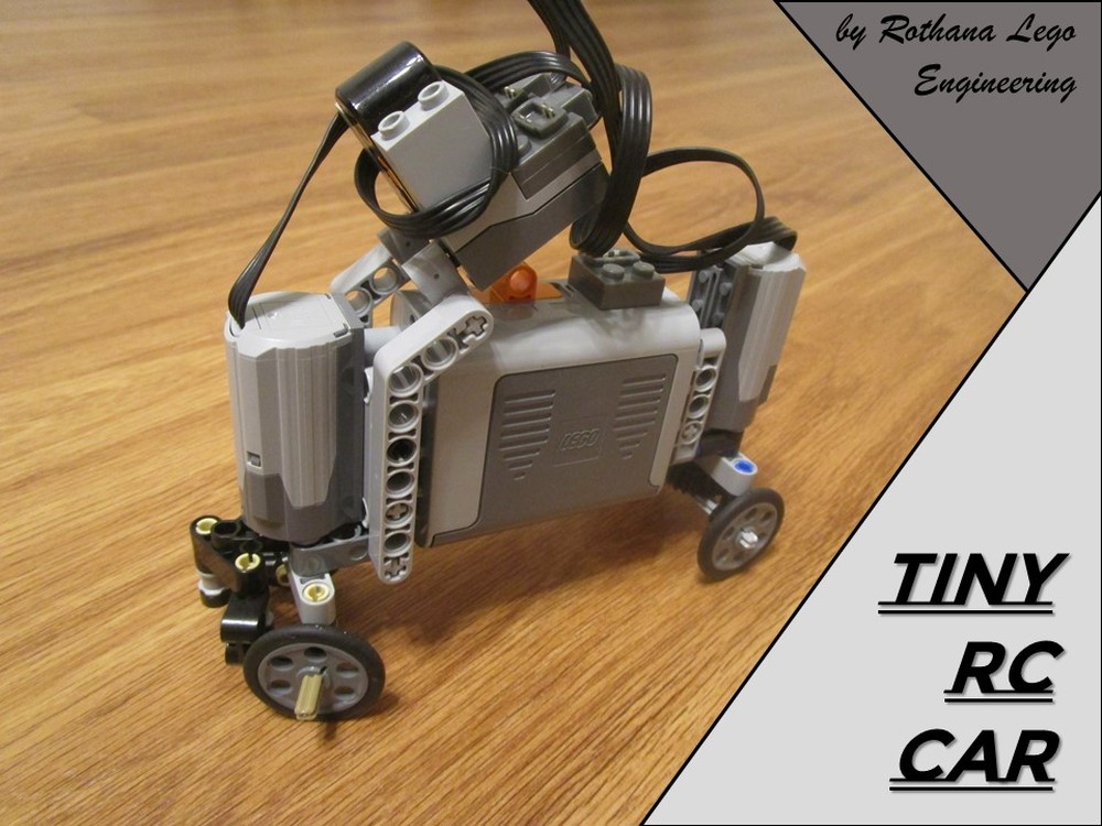 Lego Moc Tiny Rc Car By Nilsson Lego Engineering Rebrickable Build