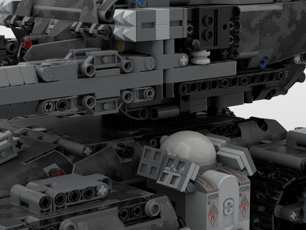 LEGO MOC Sentinel M7XG Razorback Assault Tank by Cyborg-Samurai | Rebrickable - Build with LEGO