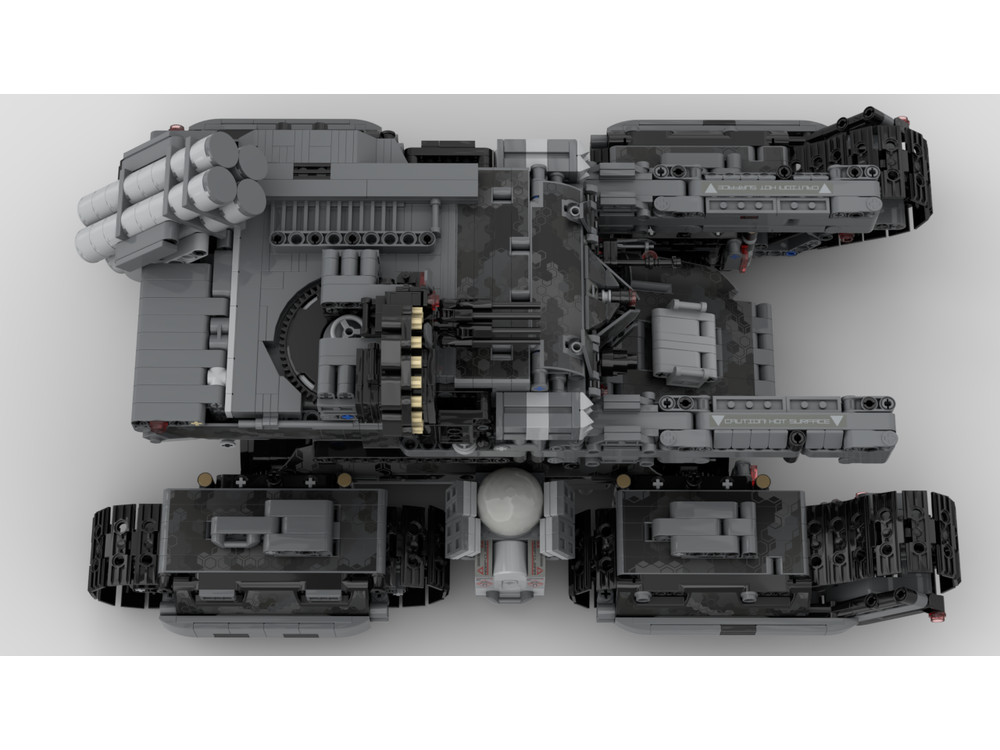 LEGO MOC Sentinel M7XG Razorback Assault Tank by Cyborg-Samurai | Rebrickable - Build with LEGO