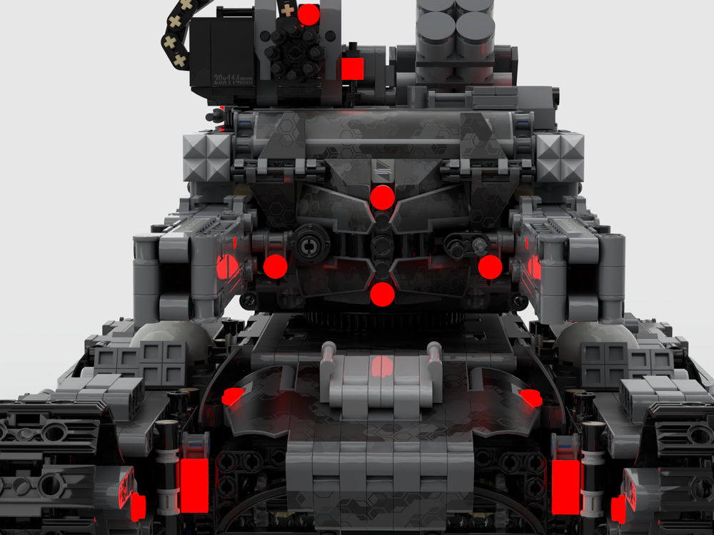 LEGO MOC Sentinel M7XG Razorback Assault Tank by Cyborg-Samurai | Rebrickable - Build with LEGO