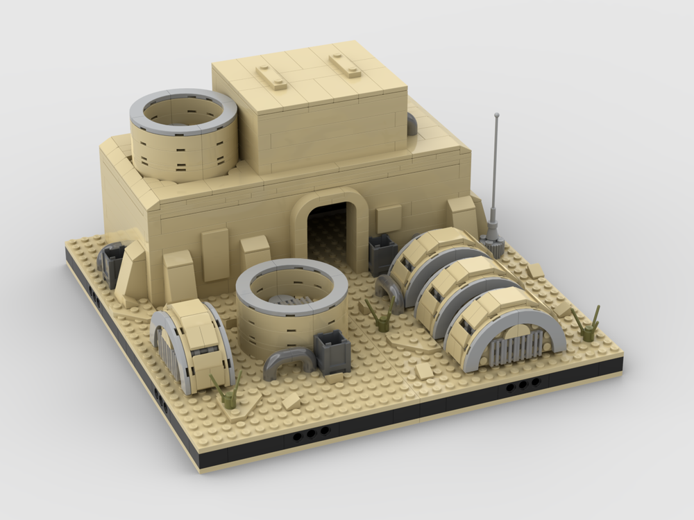 LEGO MOC Desert Power Plant #11 for a Modular Space desert village by ...