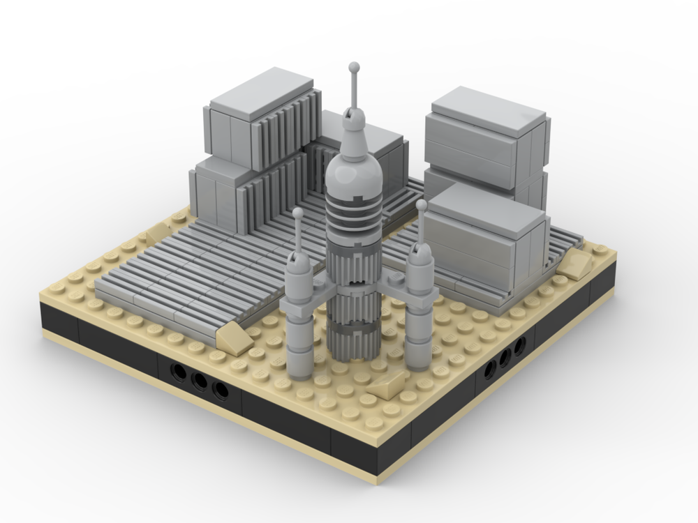 LEGO MOC-56070 Desert equipment #13 for a Modular Space desert village ...