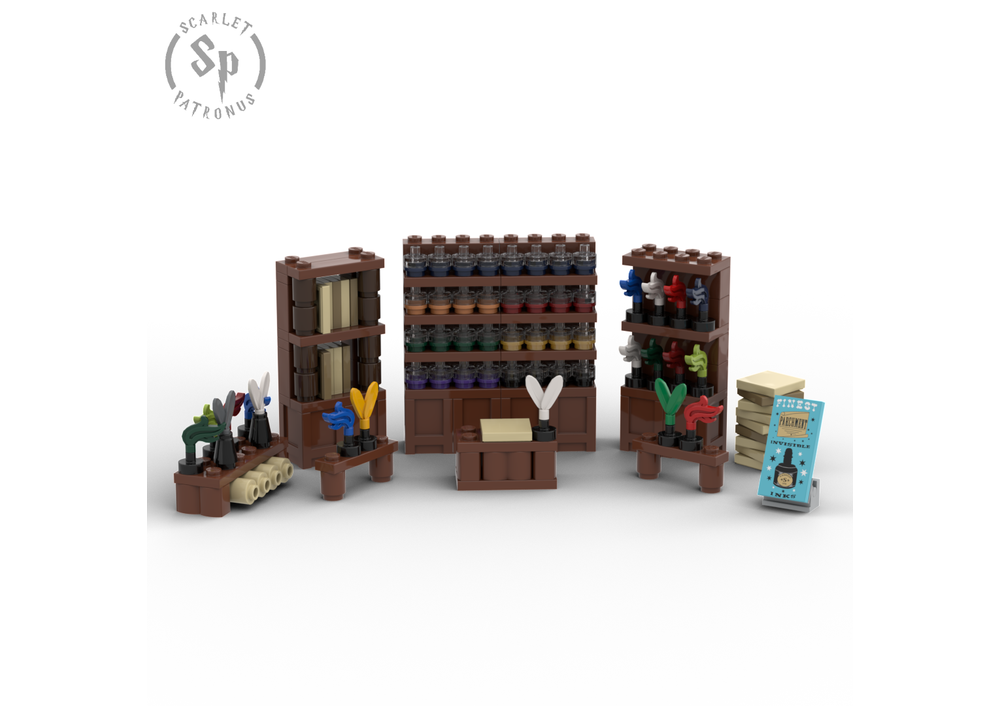 LEGO MOC Scribbulus Writing Implements - SP006 by ScarletPatronus ...