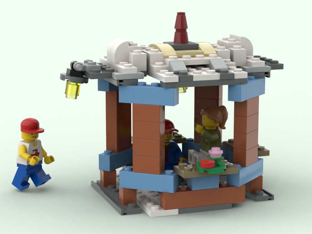 LEGO MOC 31050 Gazebo by se1977 | Rebrickable - Build with LEGO