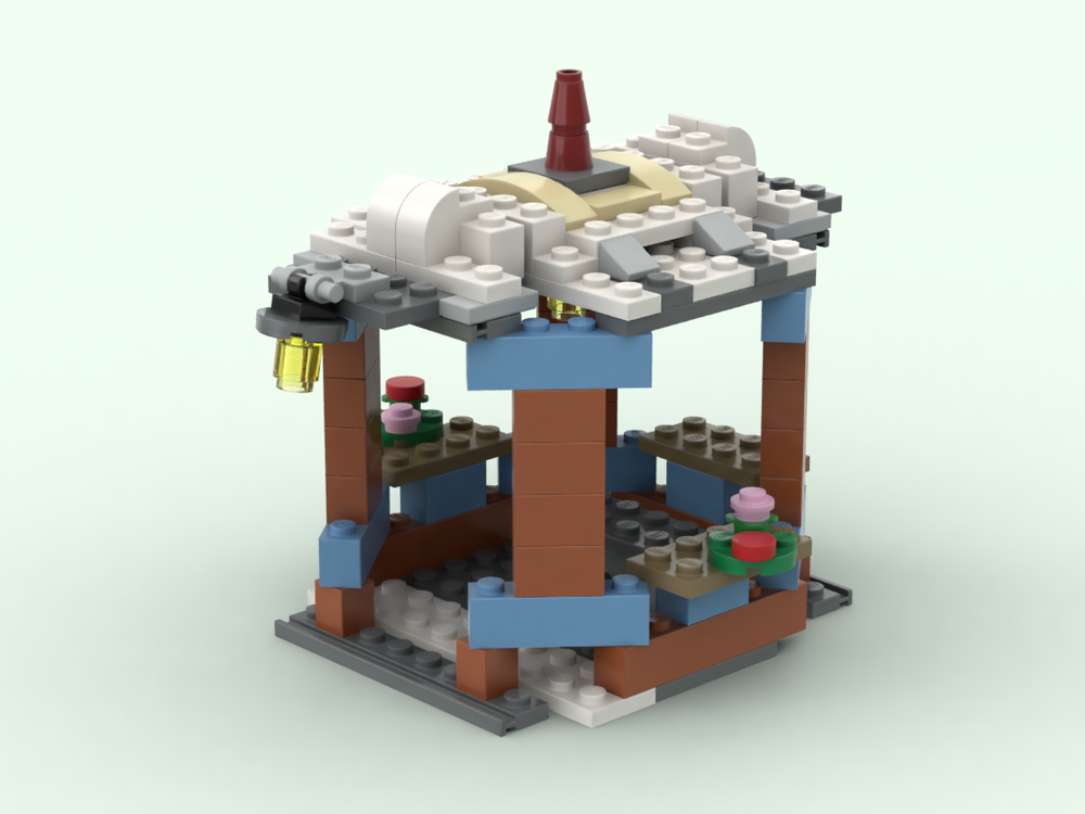 LEGO MOC 31050 Gazebo by se1977 | Rebrickable - Build with LEGO