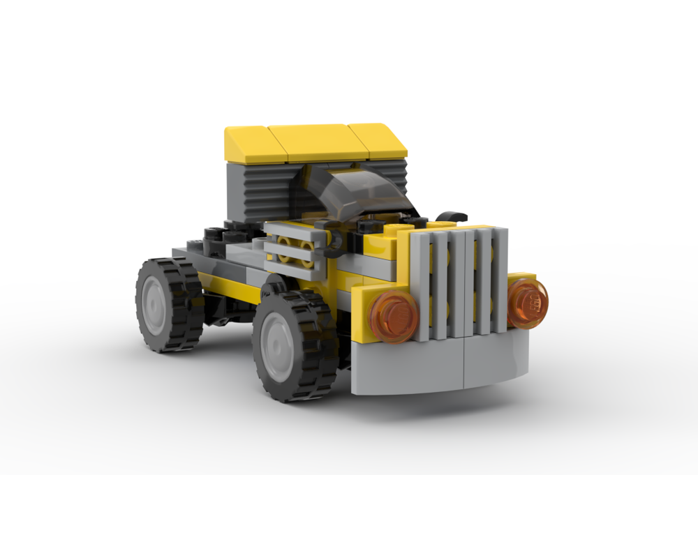 LEGO MOC 31014 Semitrailer by Dujk | Rebrickable - Build with LEGO