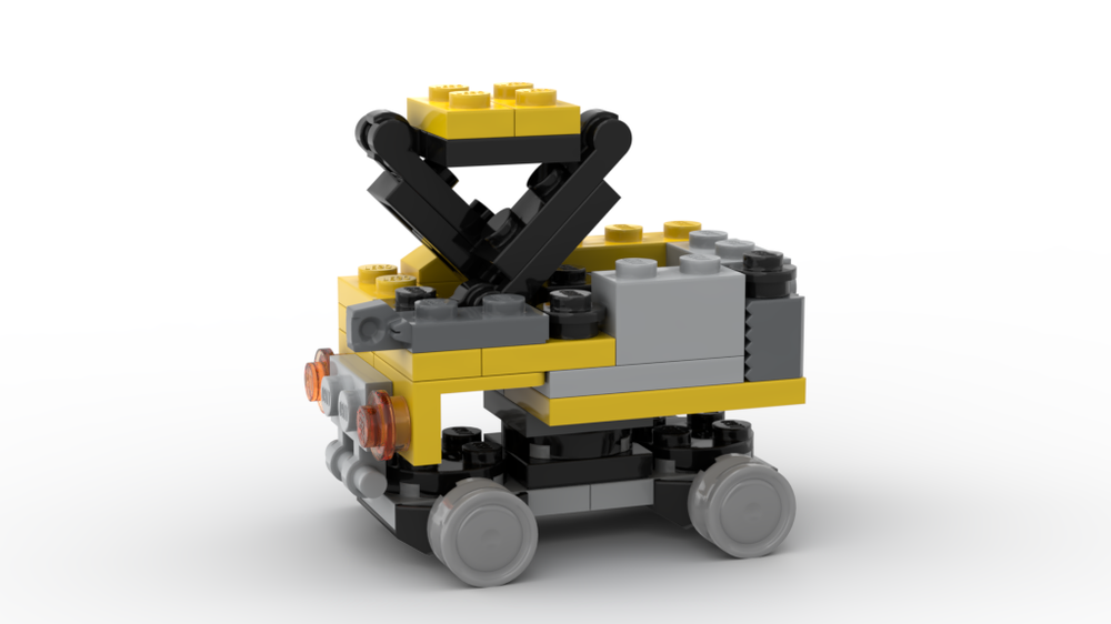 LEGO MOC 31014 Scissor Lift by Dujk | Rebrickable - Build with LEGO
