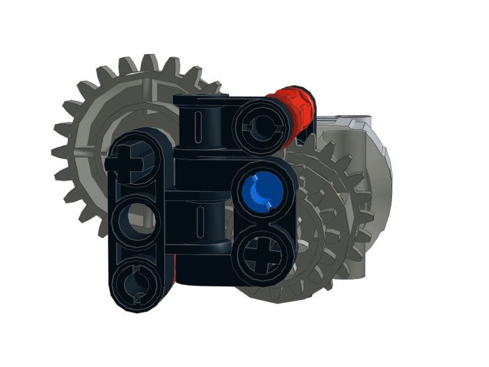 LEGO MOC Micro Automatic Gearbox by AKM-Sky | Rebrickable - Build with LEGO