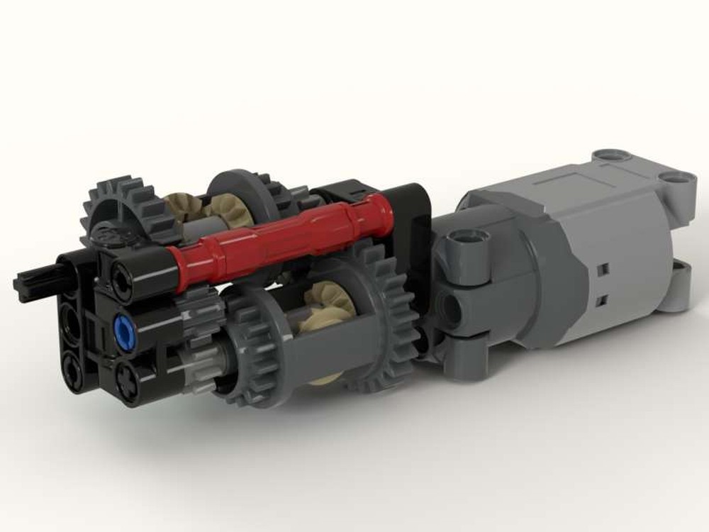 LEGO MOC Micro Automatic Gearbox by AKM-Sky | Rebrickable - Build with LEGO