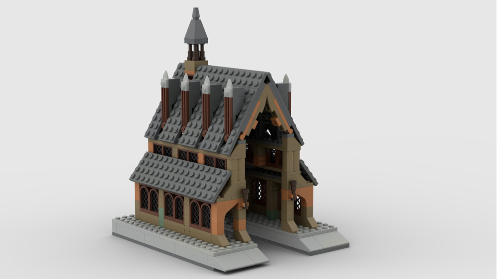 LEGO MOC BoatHouse Magic School Modular MOCs part 1 by 2bricksofficial ...