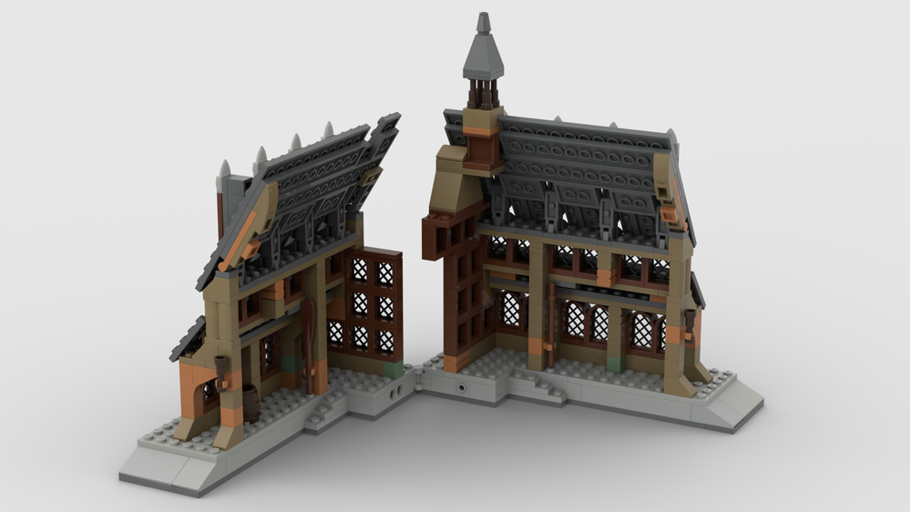 LEGO MOC BoatHouse Magic School Modular MOCs part 1 by 2bricksofficial ...