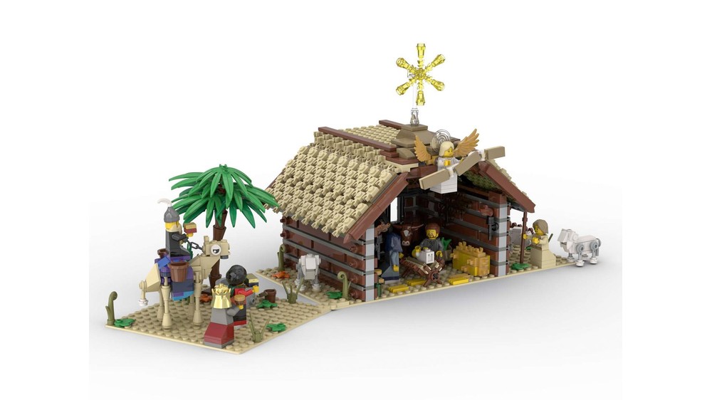 LEGO MOC Nativity Set by Brickwood Creations | Rebrickable - Build with ...
