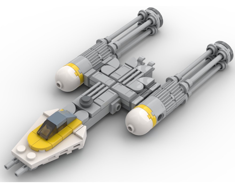 LEGO MOC Micro Y-Wing by Serenity | Rebrickable - Build with LEGO